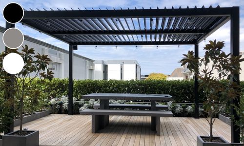 Container Door Ltd | Aluminium Pergola 294 x 394