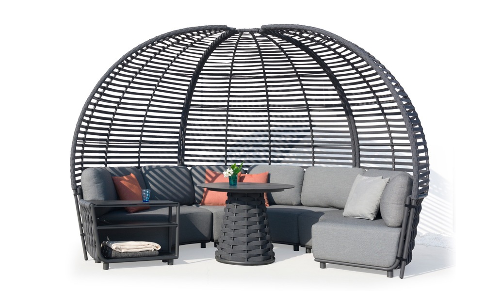 Container Door Ltd | Dreamweaver Curved Pavilion Sofa Set #1