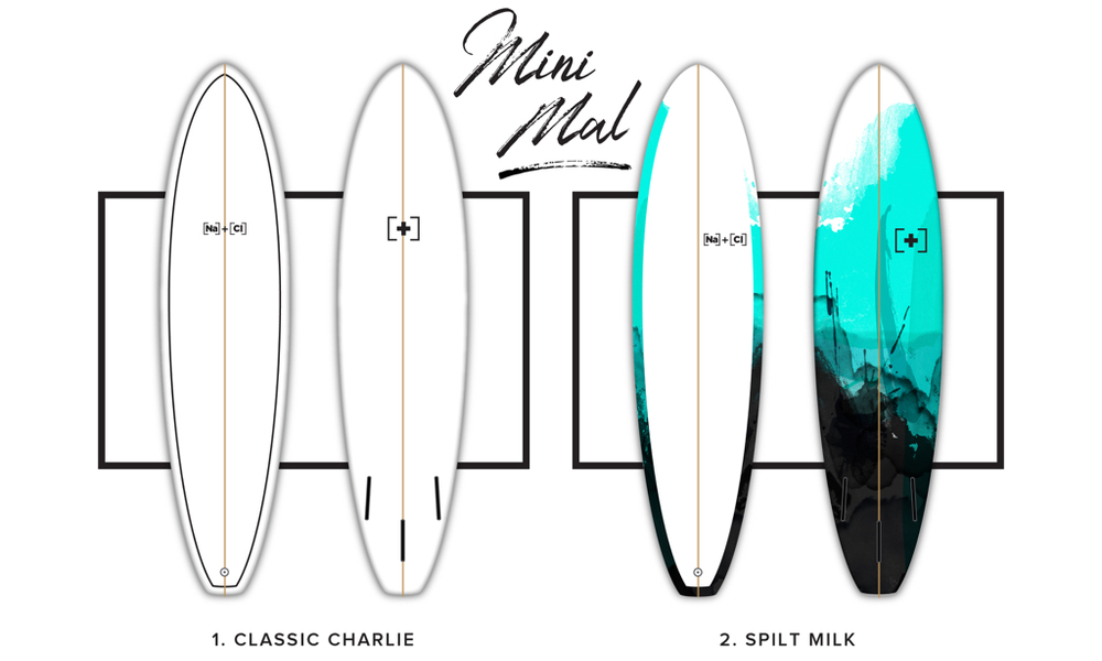 Container Door Ltd | 7'6" Mini Mal Surfboard - QUICK PICK #39