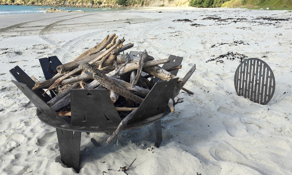 Container Door Ltd | Crucible Fire Pit and BBQ #1