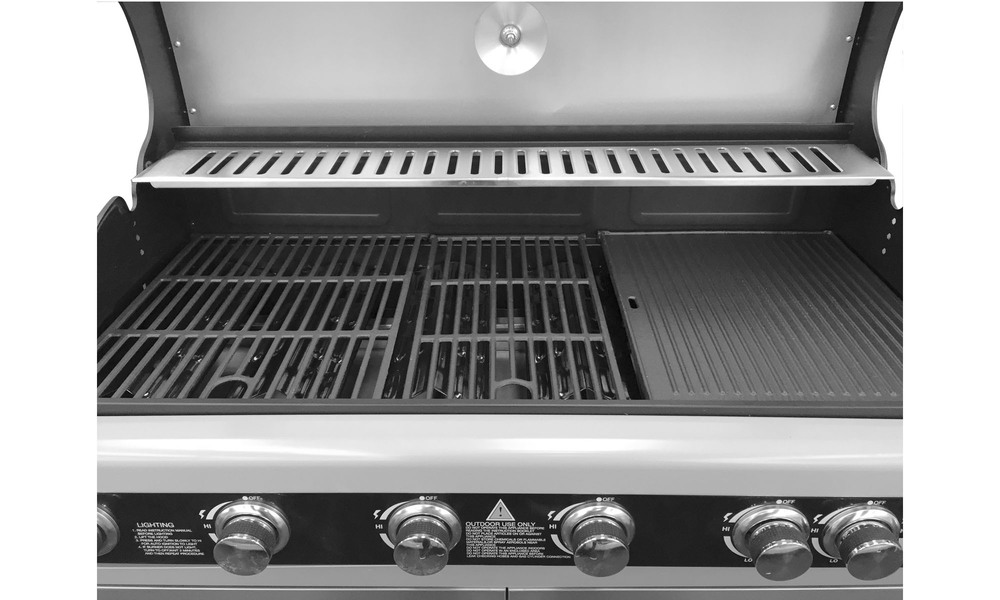Container Door Ltd | Gas 6 Burner BBQ with Side Burner #31