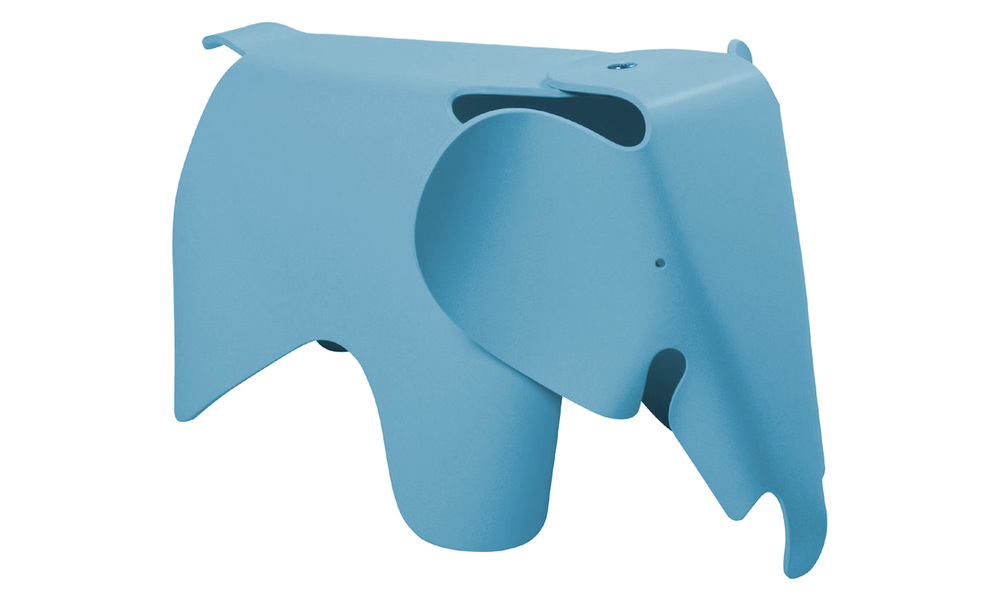 Container Door Ltd | Elephant Stool - PALE BLUE #3