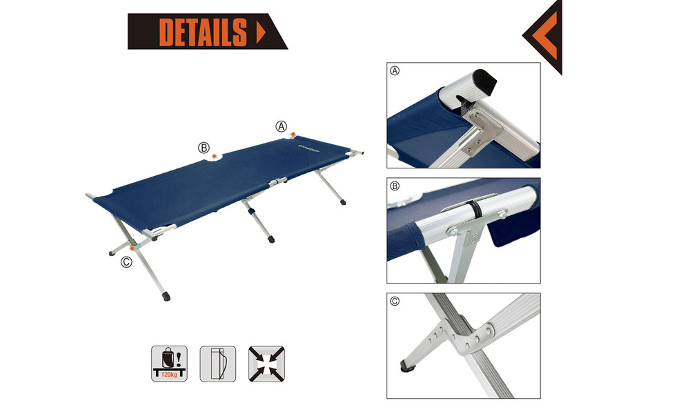 Container Door Ltd | Deluxe Camp Bed #10
