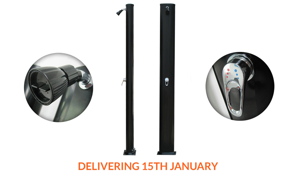 Container Door Ltd | Freestanding 40L Solar Shower #11