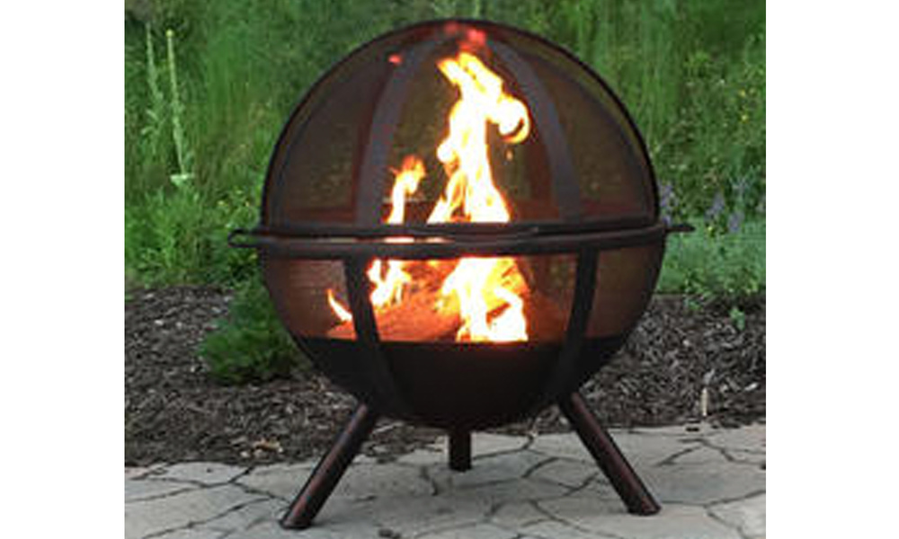 Container Door Ltd | Orb Fire Pit #2