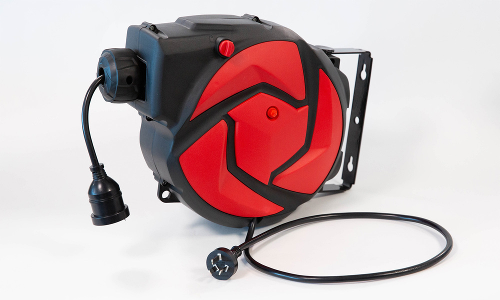 Container Door Ltd | Retractable Power Cable 15m #14