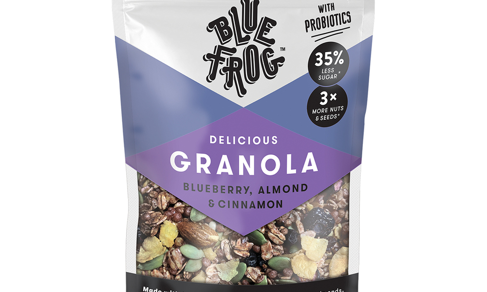 Container Door Ltd | Blue Frog Blueberry Almond Granola - Probiotic