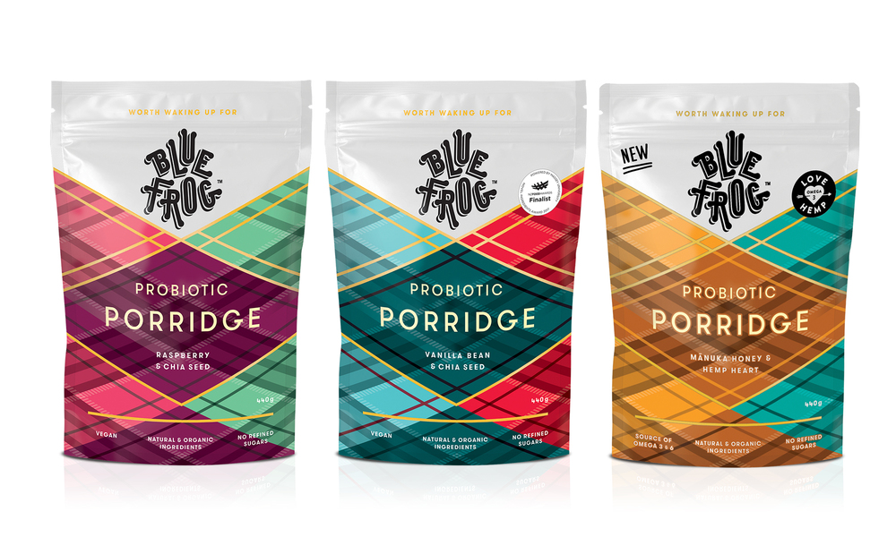 Container Door Ltd | Blue Frog Porridge 440gms x 6 - Manuka Honey - #2