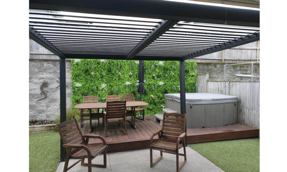 Container Door Ltd | Aluminium Pergola 5.7m x 2.9m - 3 Colours #3