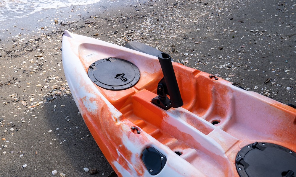 Container Door Ltd | 2.7m Single Kayak Bundle - Orange/White #114