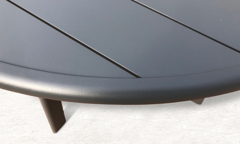 Container Door Ltd | Outdoor Aluminium Round Table - 102cm #1