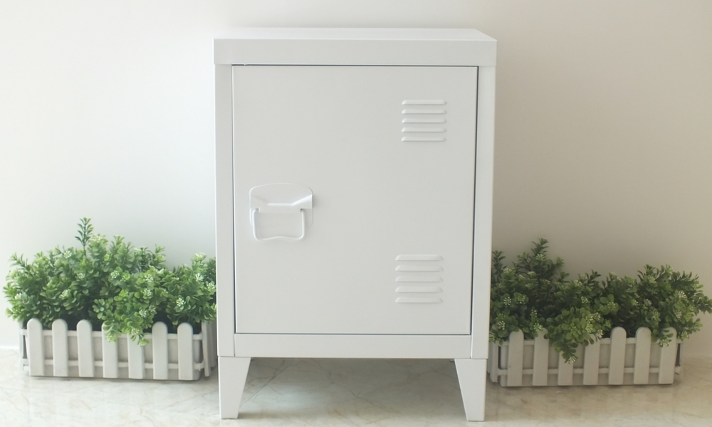 Container Door Ltd | Metal Bedside Table
