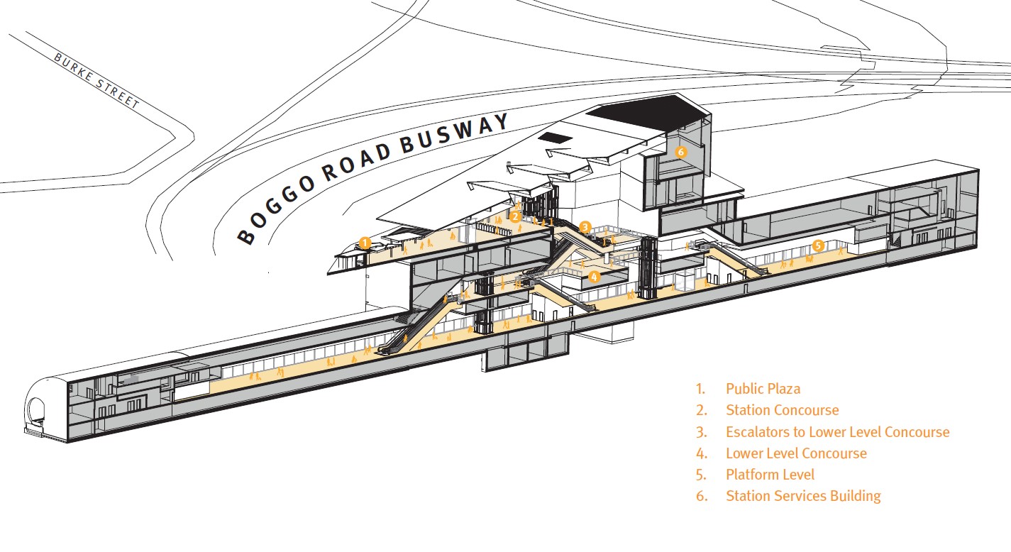 Boggo Road Station - Cross River Rail