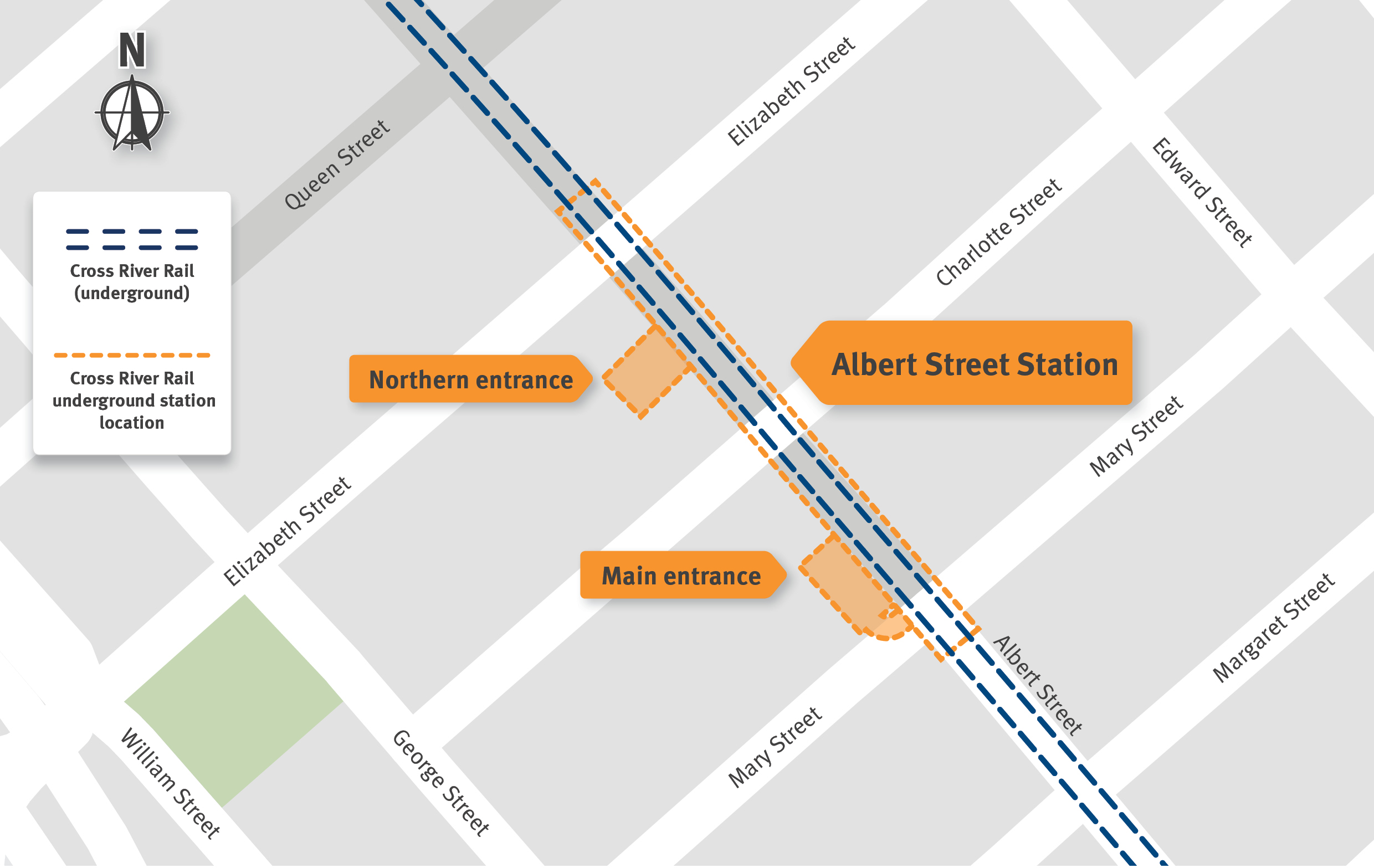 Albert Street Station - Cross River Rail