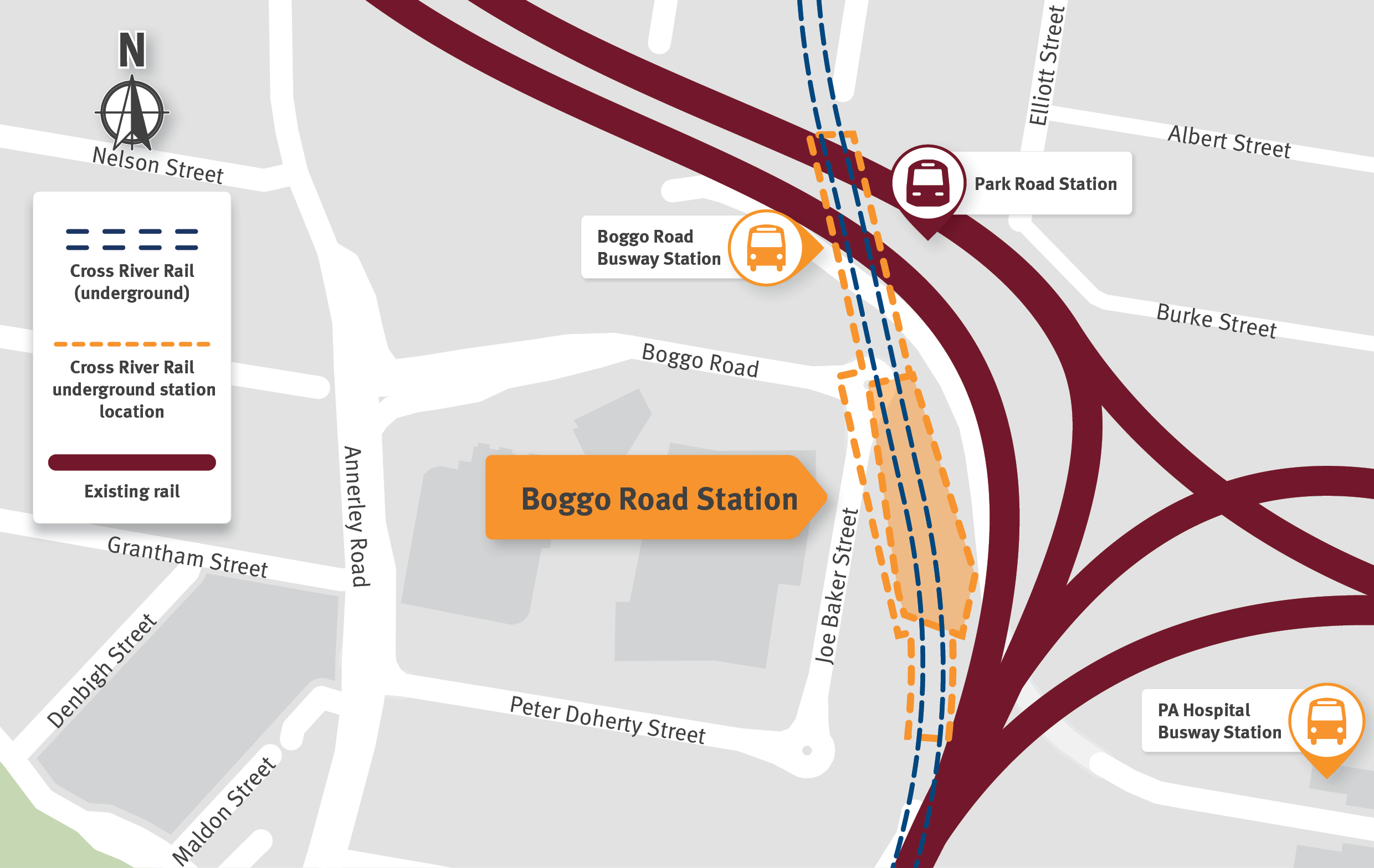 Boggo Road Station - Cross River Rail