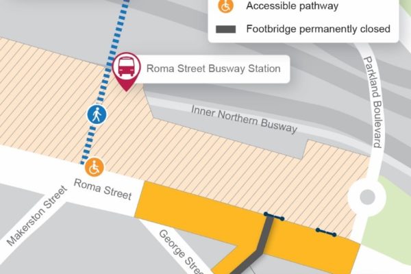 Roma Street Construction - Cross River Rail