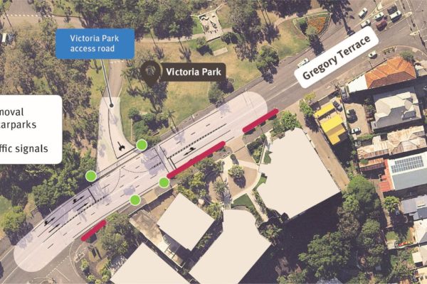 Exhibition & Mayne Yard Construction - Cross River Rail