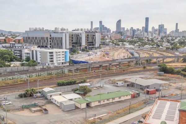 Boggo Road Construction - Cross River Rail