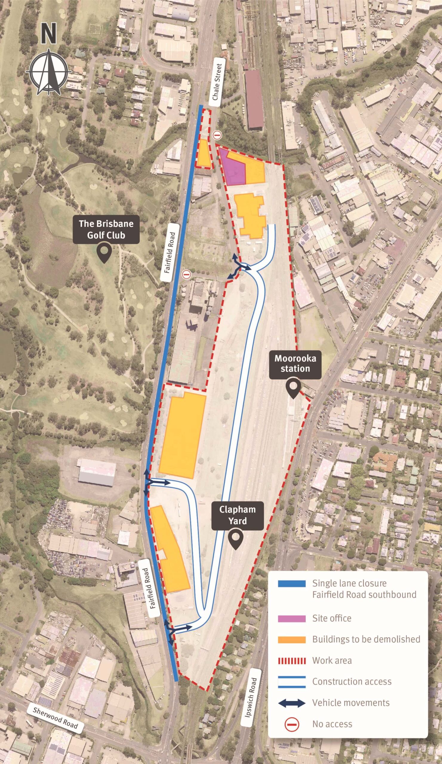 Moorooka station & Clapham Yard construction update - Cross River Rail