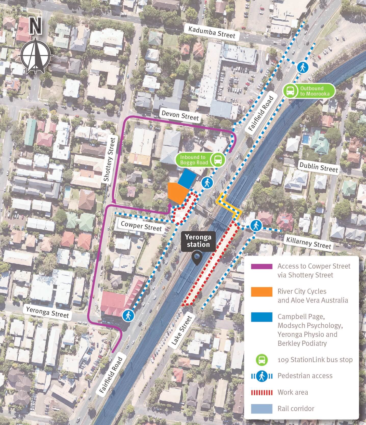 Construction update Yeronga Station - Cross River Rail