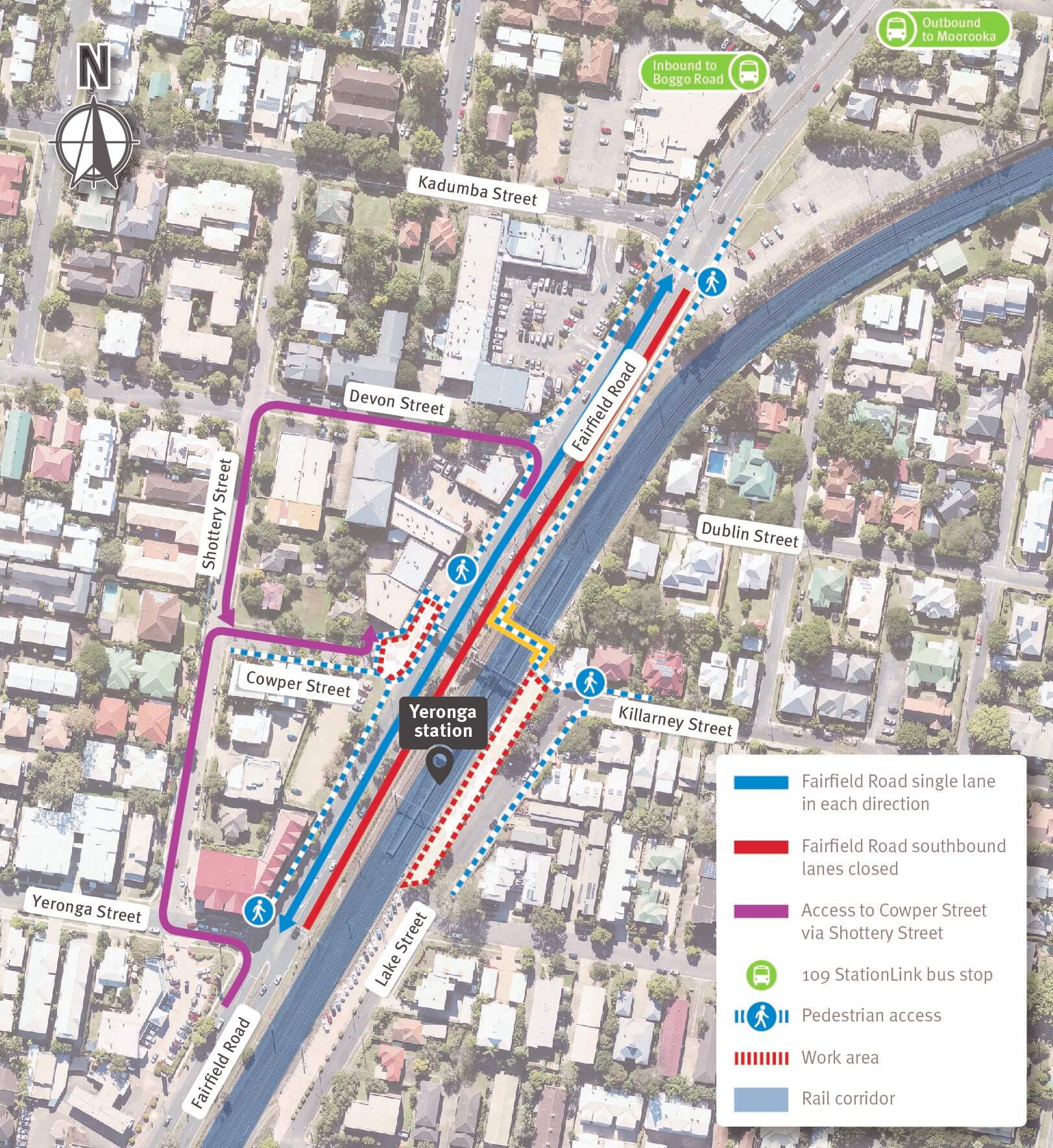 Construction update Yeronga Station - Cross River Rail