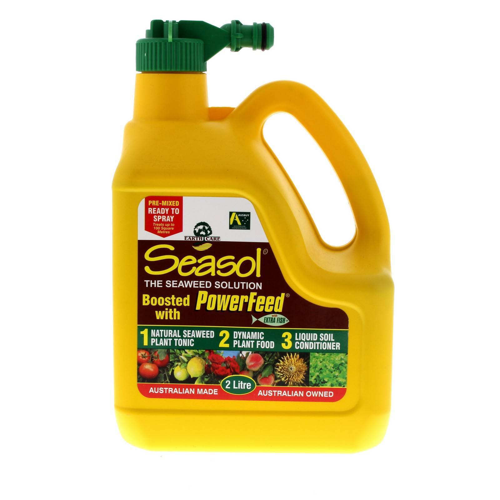 Seasol Fertiliser Powerfeed RTU 2L Boosts Plant Growth And Vigour ...