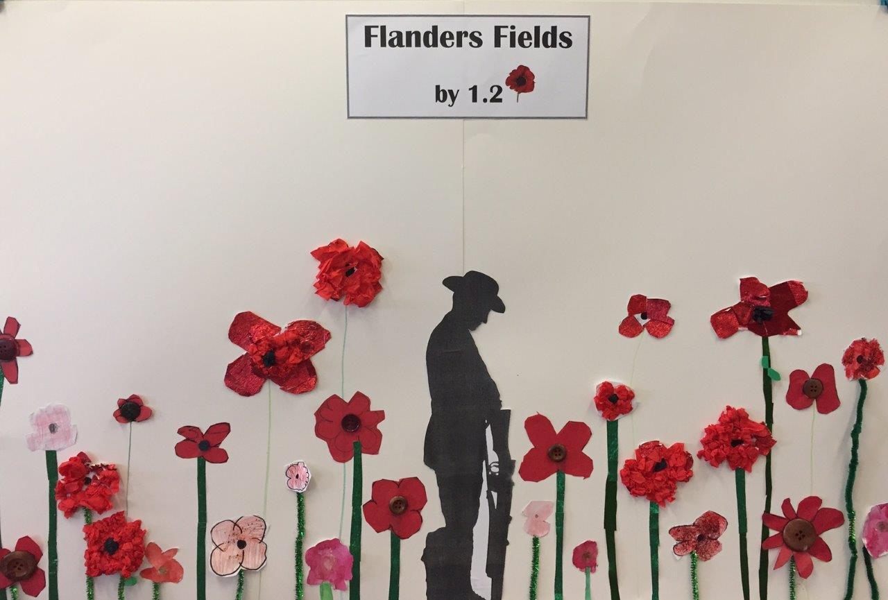 Year 1 Poppy Collages | Peter Moyes Anglican Community School