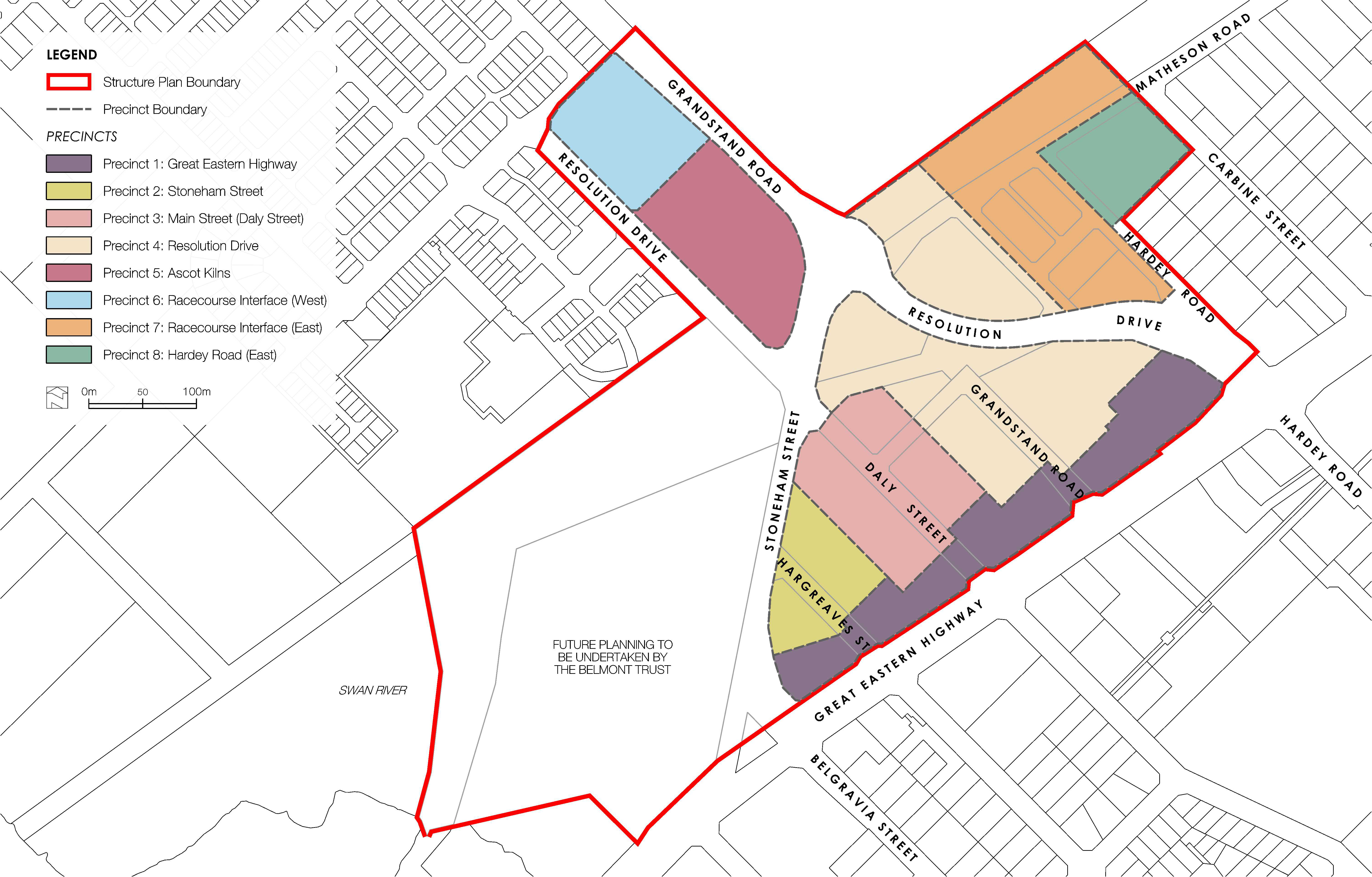 Precincts | Draft Golden Gateway Local Structure Plan | Belmont Connect