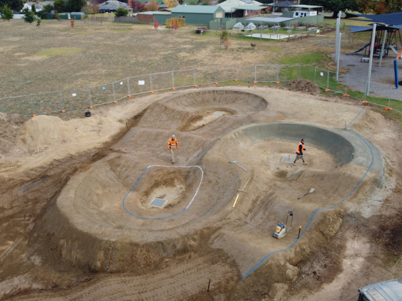 Tangambalanga Pump Track | Engaged Indigo