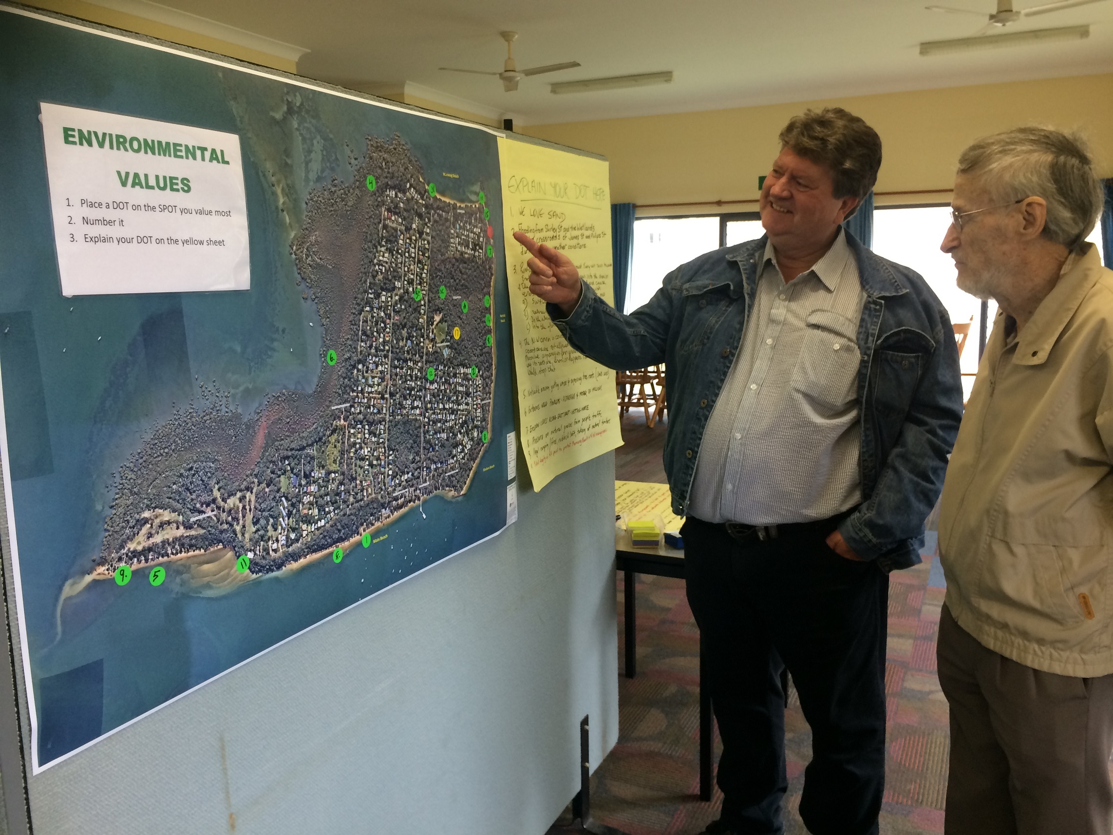 Over 40 braved the weather for the Open House | Coochiemudlo Island ...