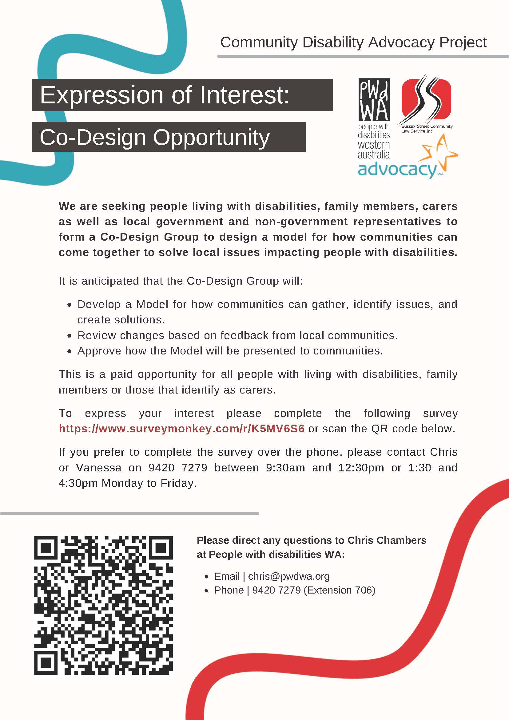 People with Disabilities WA host : Community Disability Advocacy ...