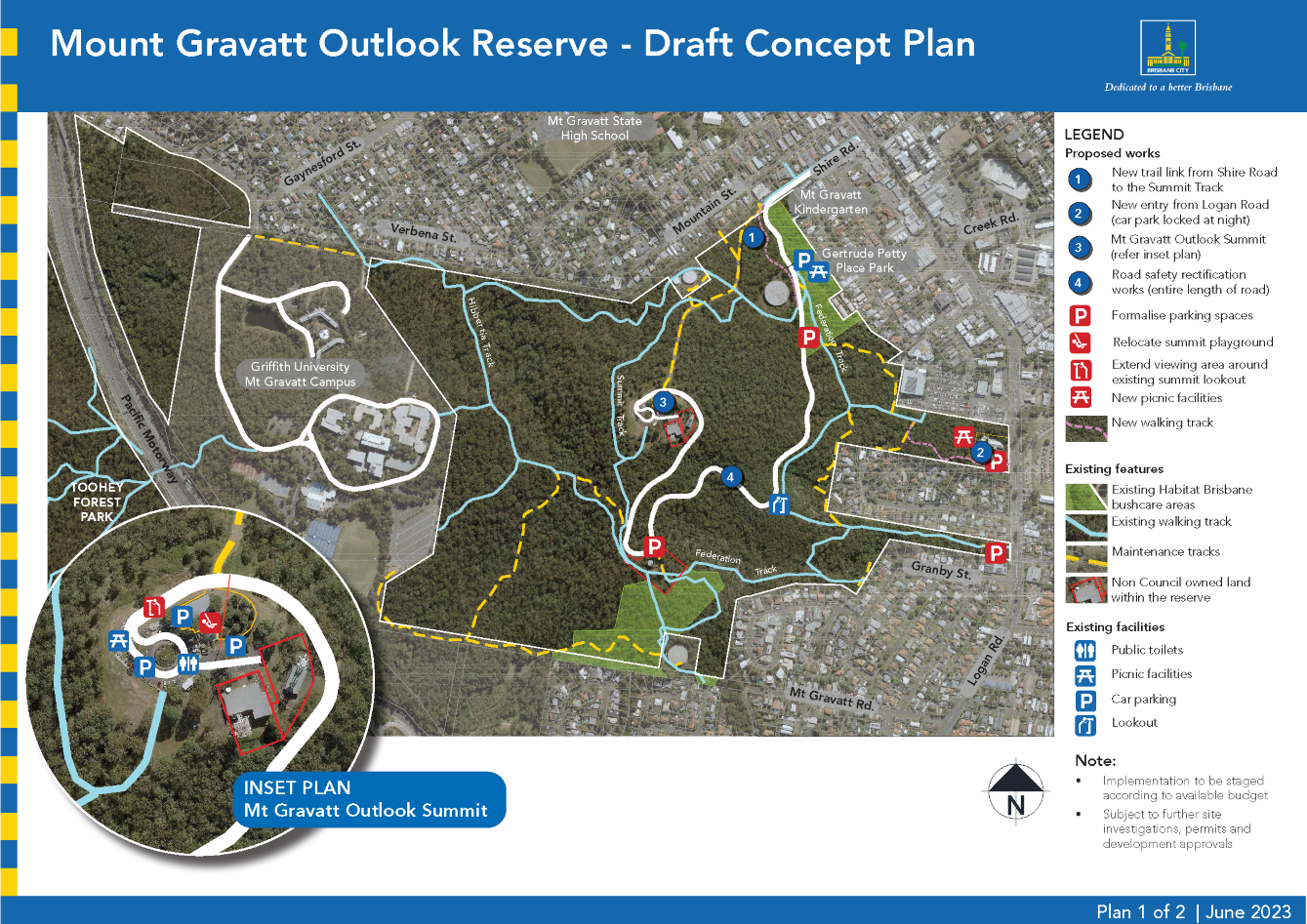 Mt Gravatt Outlook Reserve - Planning for the Future | Brisbane City ...