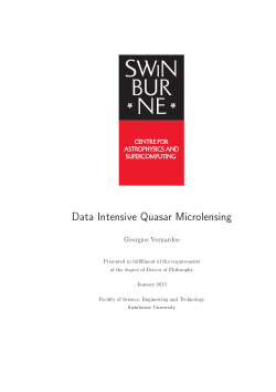 Data intensive quasar microlensing