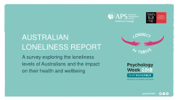 Item - Australian loneliness report: a survey exploring the loneliness ...