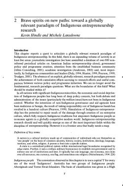 Brave spirits on new paths: toward a globally relevant paradigm of ...