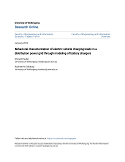 Behavioral characterization of electric vehicle charging loads in a distribution power grid ...