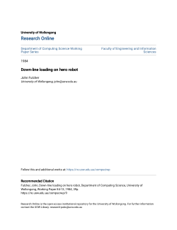 Down-line loading on hero robot