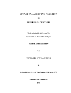 Coupled analysis of two-phase flow in rough rock fractures