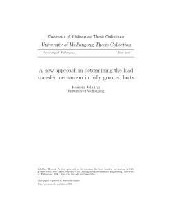 A new approach in determining the load transfer mechanism in fully ...