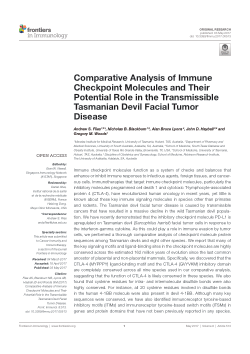Comparative analysis of immune checkpoint molecules and their potential ...
