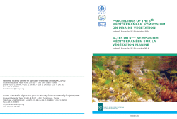 Item - Marine forests at risk: solutions to halt the loss and promote ...