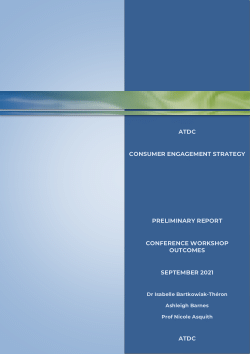 ATDC Consumer Engagement Strategy