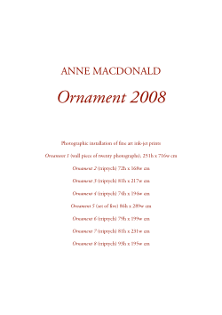Ornament - Anne Macdonald
