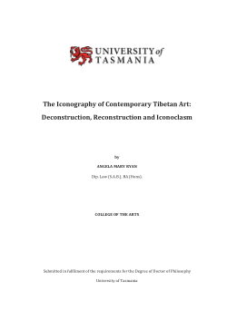 The iconography of contemporary Tibetan art : deconstruction ...