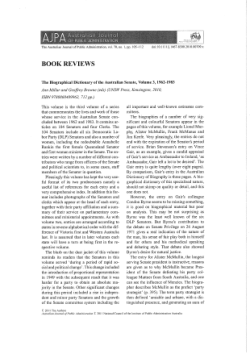 Book Review of - What Were They Thinking: The Politics of Ideas in ...