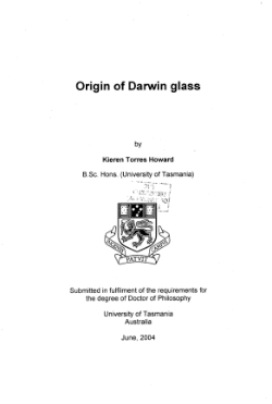 Origin of Darwin glass