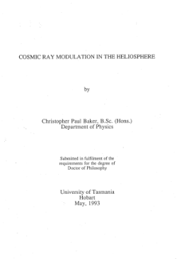 Cosmic ray modulation in the heliosphere