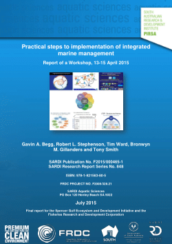 Item - Integrated marine management: definition, examples, challenges ...