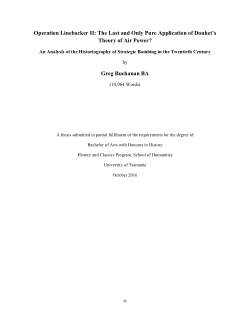 Operation Linebacker II : the last and only pure application of Douhet ...