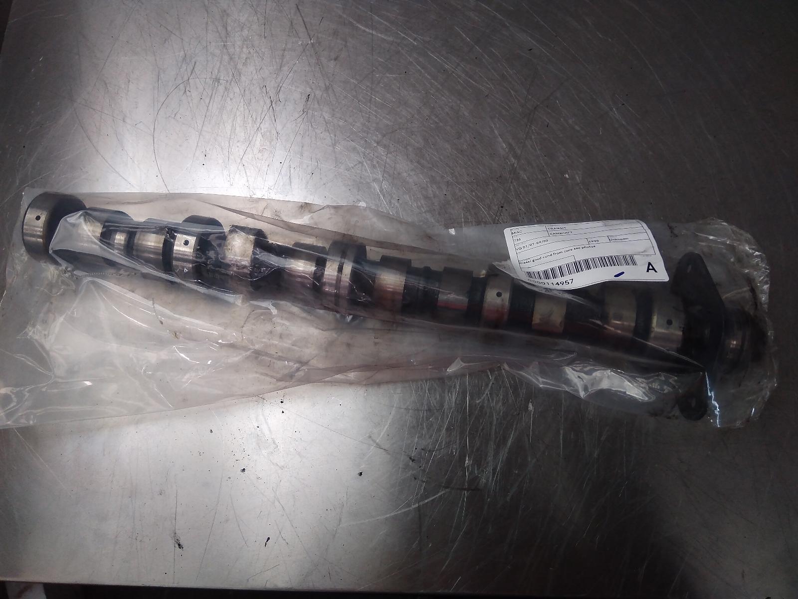 FORD TRANSIT VG 01/1997-09/2000 CAMSHAFT FROM CORE DIESEL - Transit Spares